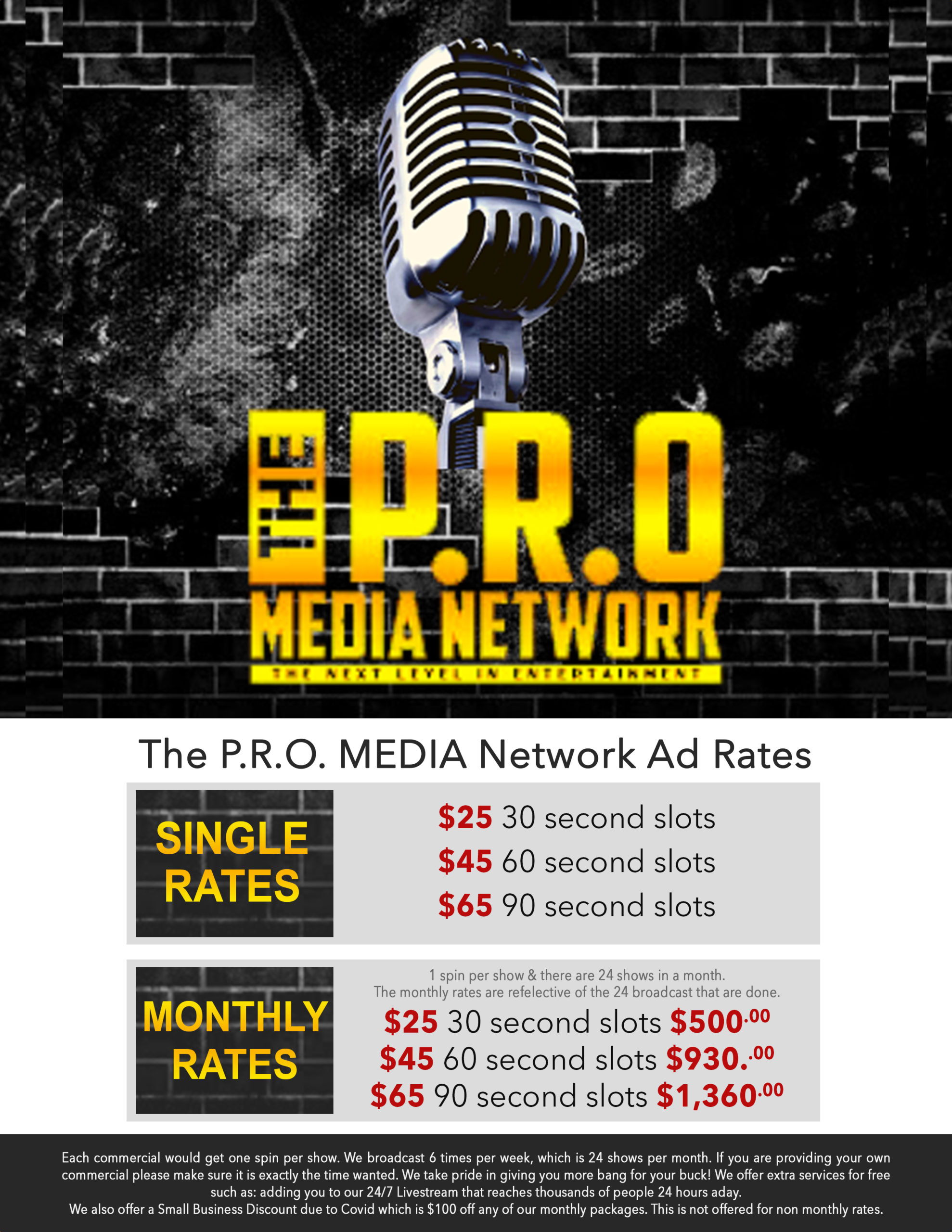 Promotional Advertising Rates & Services - The Who Dat Daily