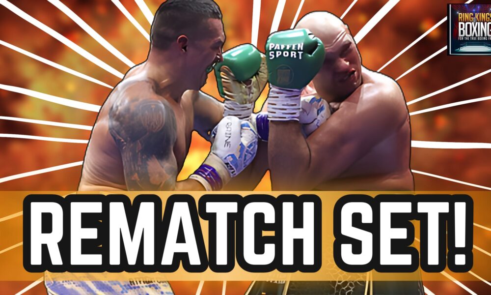 The Rematch is Set: Fury vs. Usyk II Scheduled for December 21 in Riyadh - The Who Dat Daily